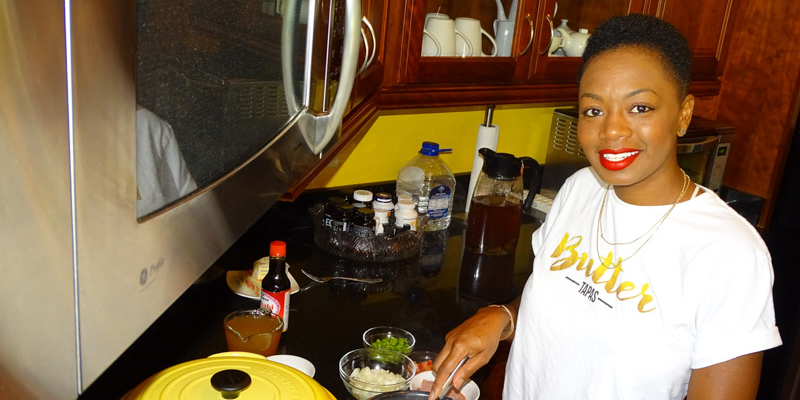 HIDDEN F&B: April Robinson: Chef April Robinson got burned out -- but ...
