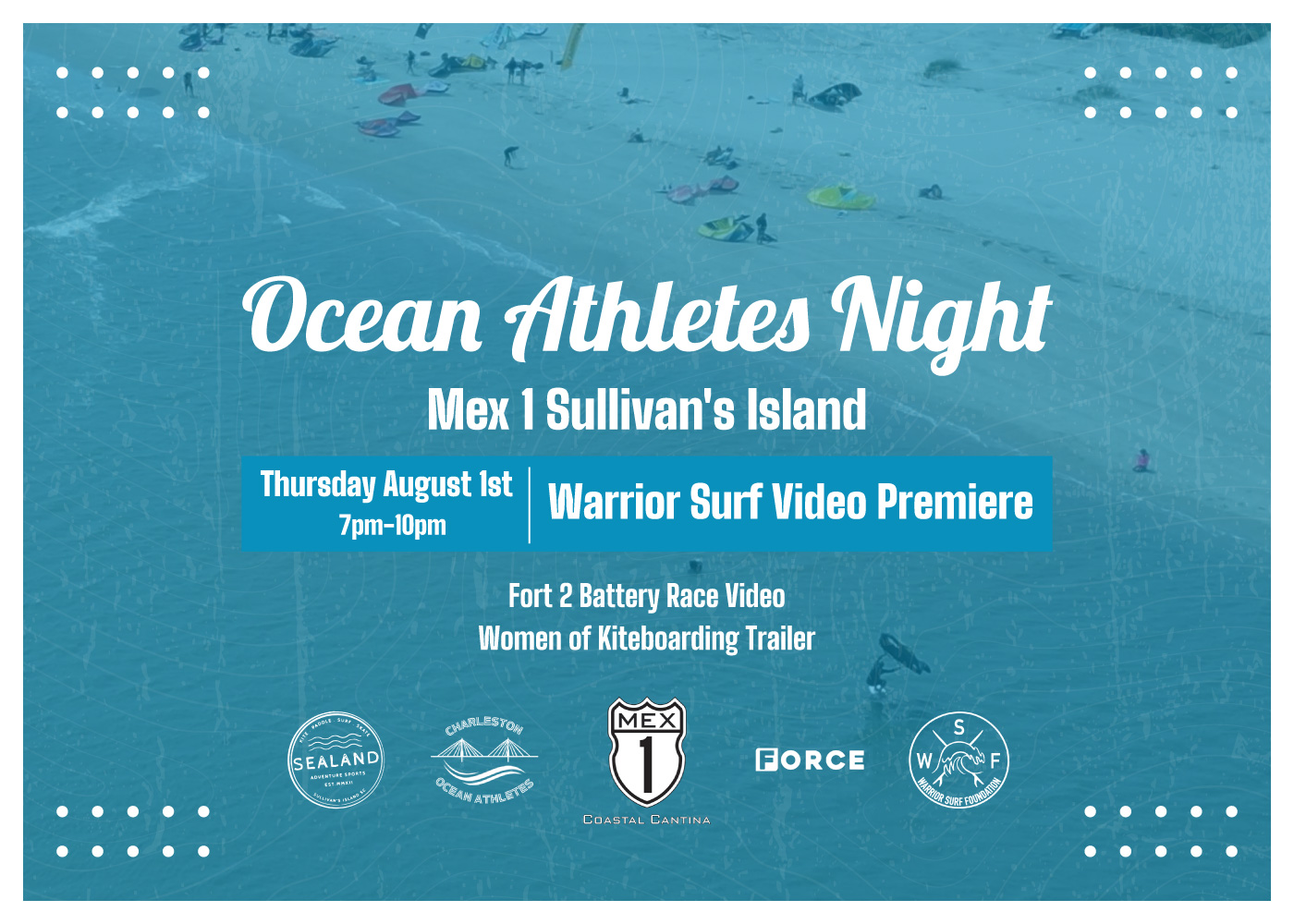 Warrior Surf Foundation & Mex 1 Costa Rica Movie Premiere | Charleston ...